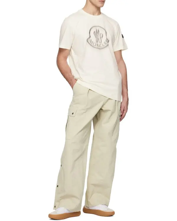 Moncler Logo Printed Crewneck T-shirt
