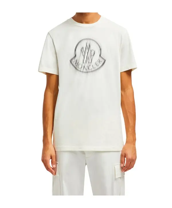 Moncler Logo Printed Crewneck T-shirt