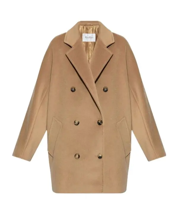 Max Mara Lapel Long-sleeved Coat