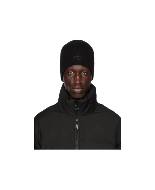 DIESEL® K-coder-fully B Logo Embroidered Beanie