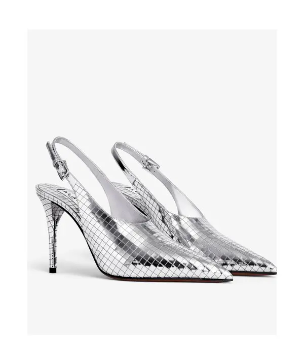 Alaïa Art Deco Slingback Pumps