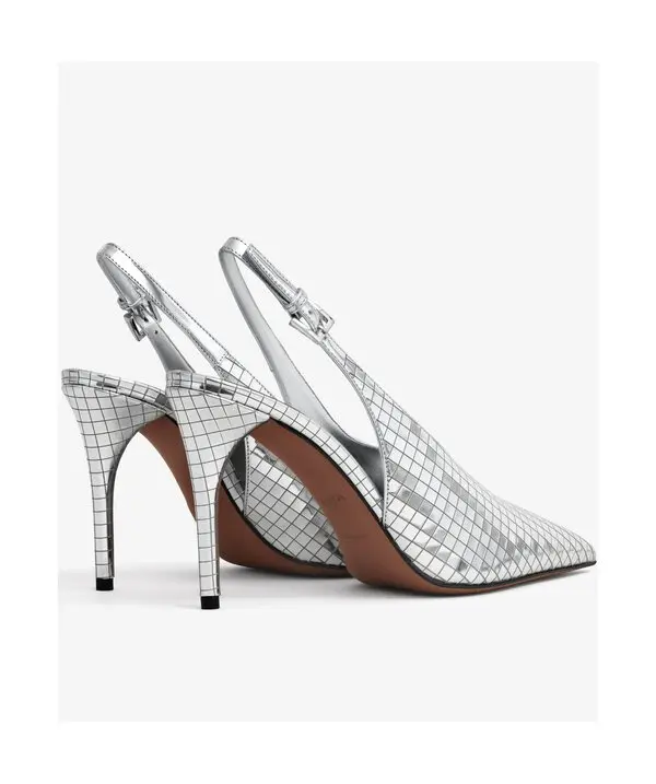 Alaïa Art Deco Slingback Pumps