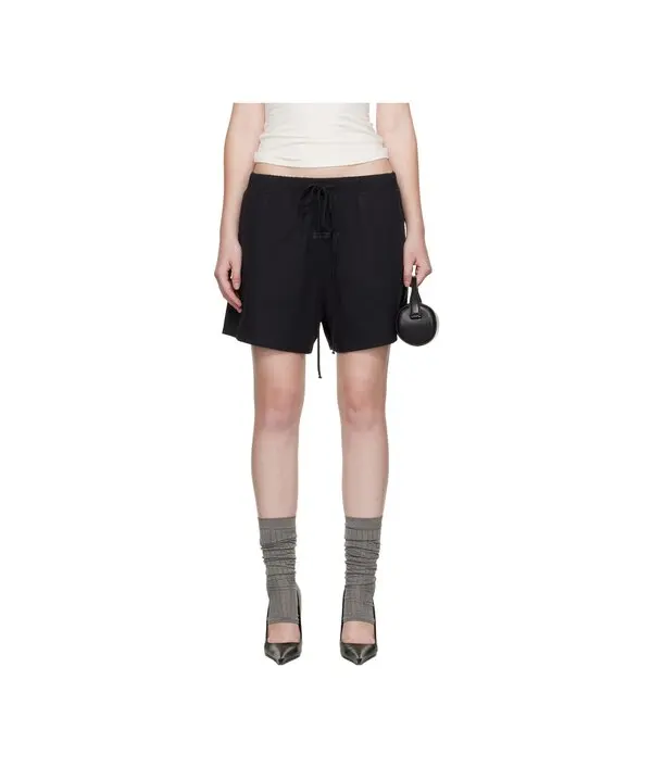 Fear Of God Logo Patch Drawstring Shorts
