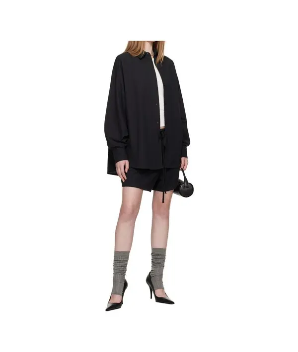 Fear Of God Logo Patch Drawstring Shorts