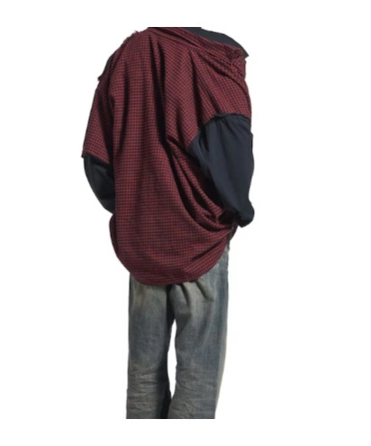 Balenciaga Panelled Long-sleeve Shirt