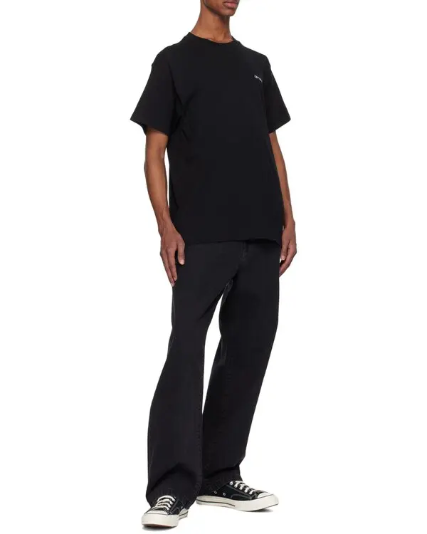 Carhartt Work In Progress Script Logo Embroidered T-shirt