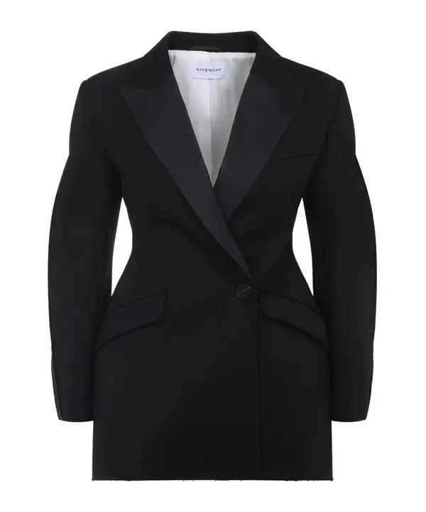 Givenchy Inside-out Cocoon Mini Blazer Dress