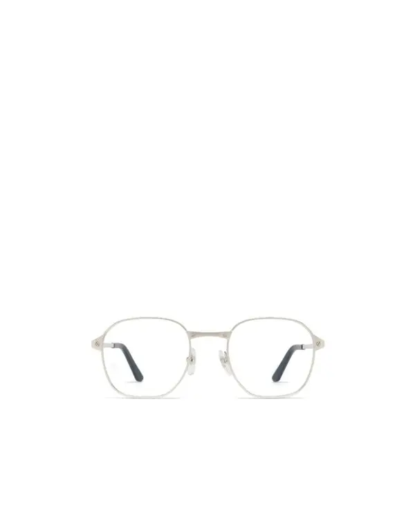 Cartier Geometric Frame Glasses - White