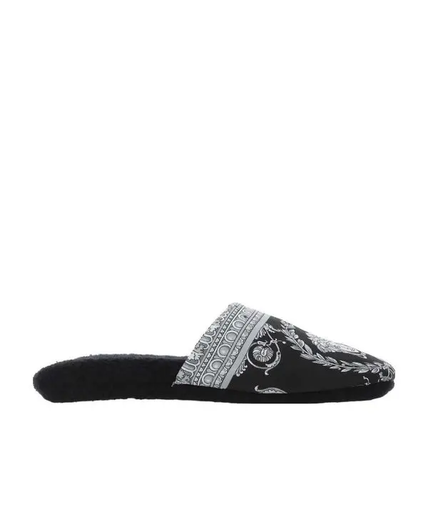 Versace Medusa Printed Flat Slippers