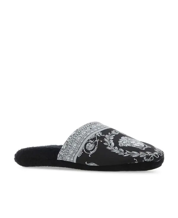 Versace Medusa Printed Flat Slippers