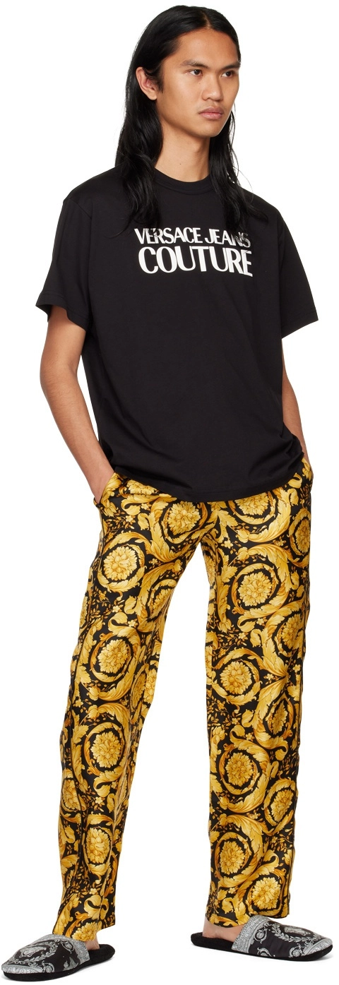 Versace Medusa Printed Flat Slippers