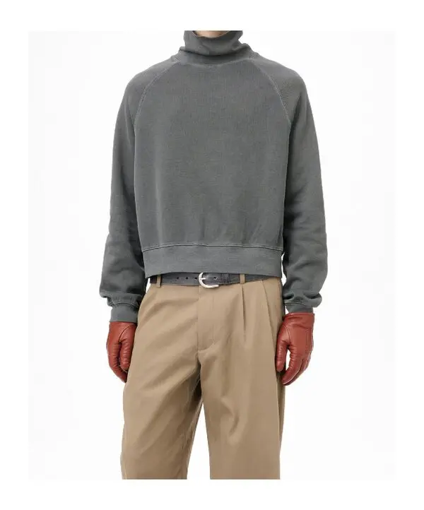 Our Legacy Funnel Neck Sweater - Make Old Black