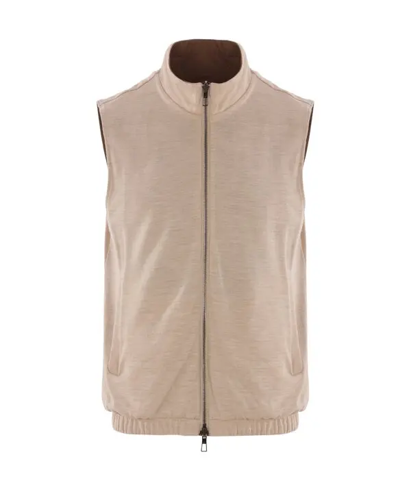 Loro Piana Zipped Reversible Gilet