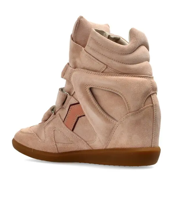 Isabel Marant Étoile Bekett Cut-out Touch-strap Sneakers
