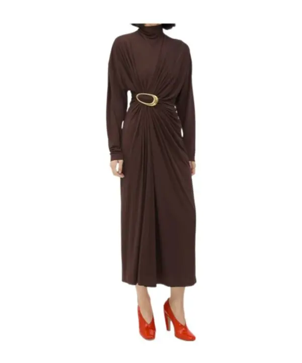 Bottega Veneta Crepe Jersey Dress