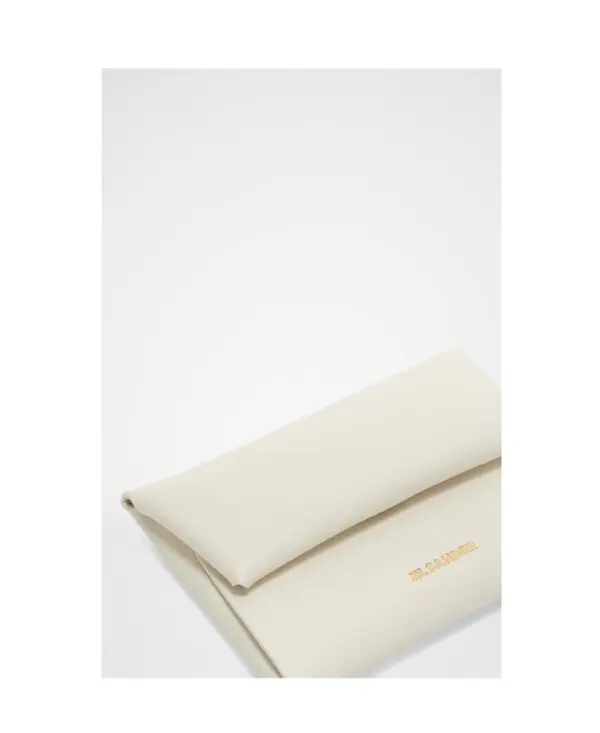 JIL SANDER Logo Print Envelope Card Holder