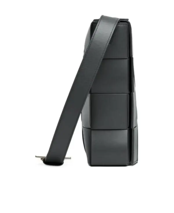 Bottega Veneta Maxi Cassette Cross Body Bag - Stone Grey