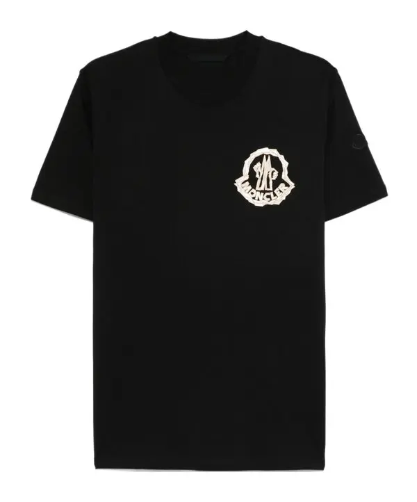 Moncler Logo Detailed Crewneck T-shirt