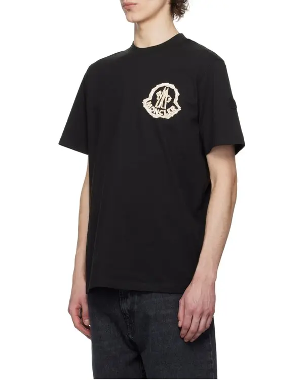 Moncler Logo Detailed Crewneck T-shirt