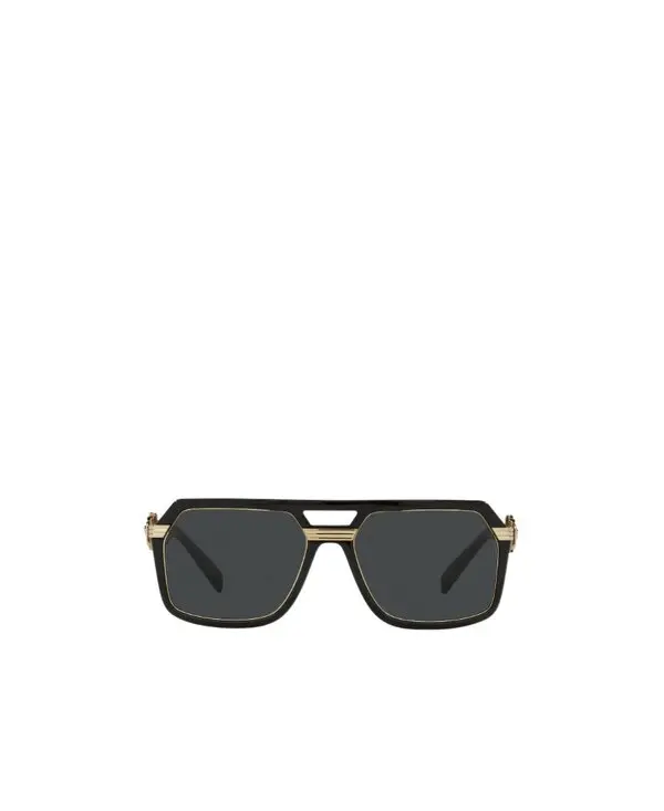 Versace Icon Pilot Square Frame Sunglasses