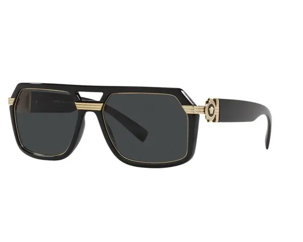 Versace Icon Pilot Square Frame Sunglasses