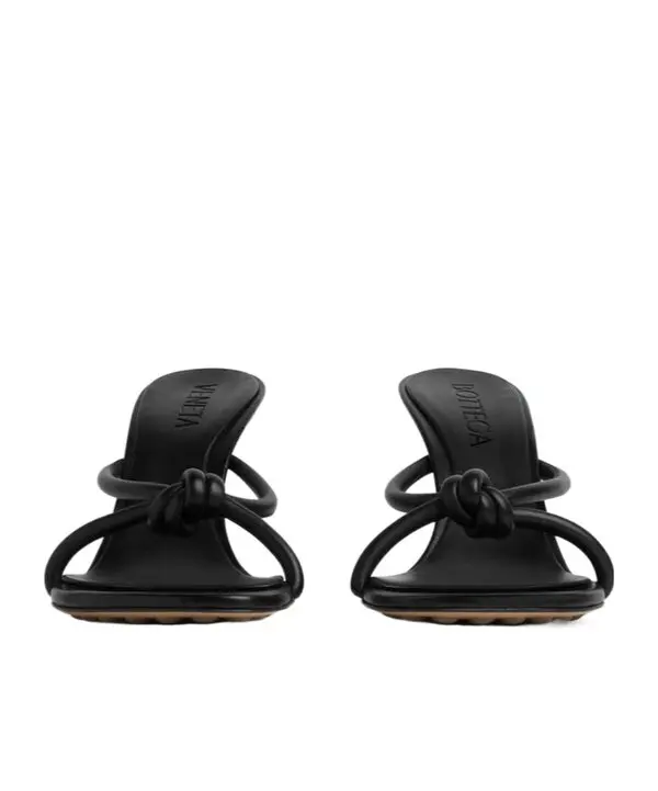 Bottega Veneta Blink Heeled Mules - Black