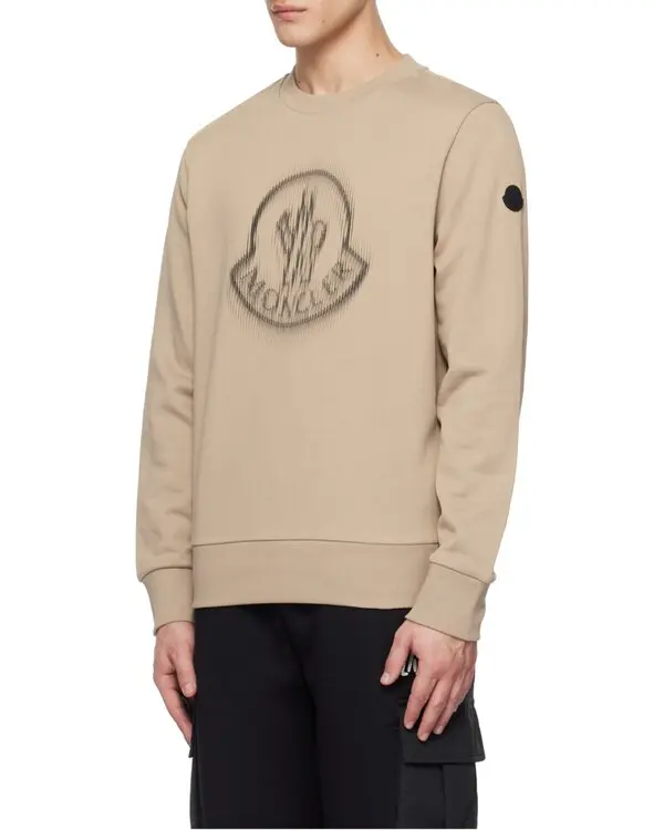 Moncler Logo Printed Crewneck Sweatshirt
