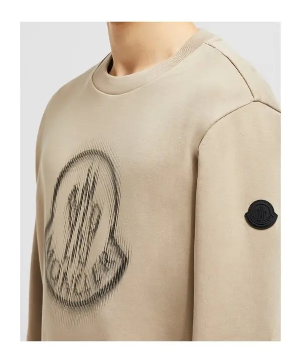 Moncler Logo Printed Crewneck Sweatshirt