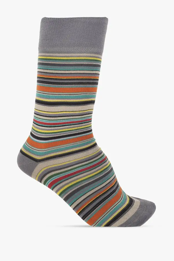 Paul Smith Striped Three-pack Socks