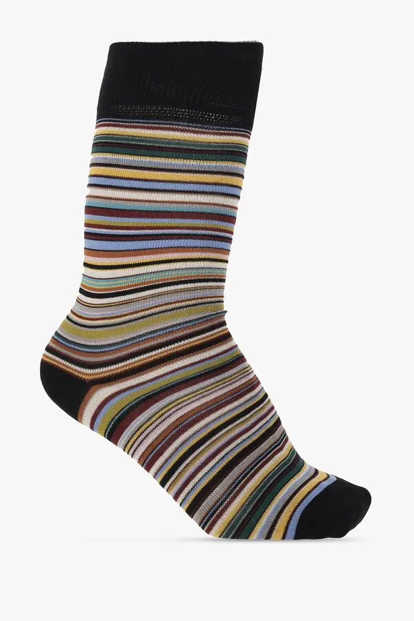 Paul Smith Striped Three-pack Socks