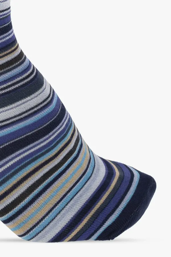 Paul Smith Striped Three-pack Socks