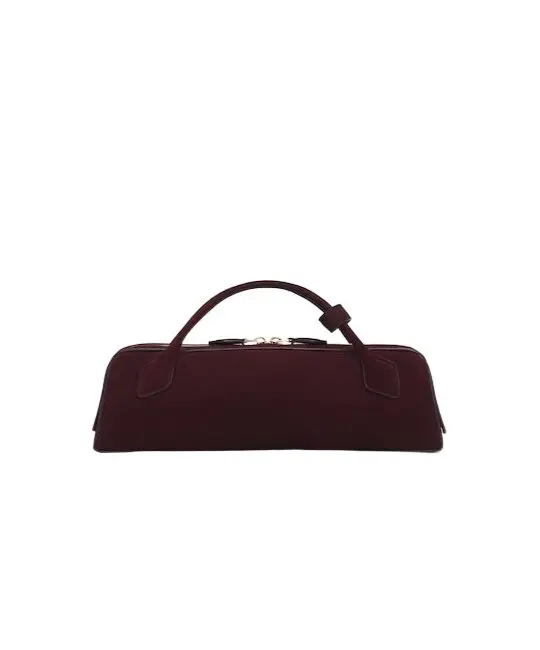 Alaïa Teckel Zipped Clutch Bag - Red