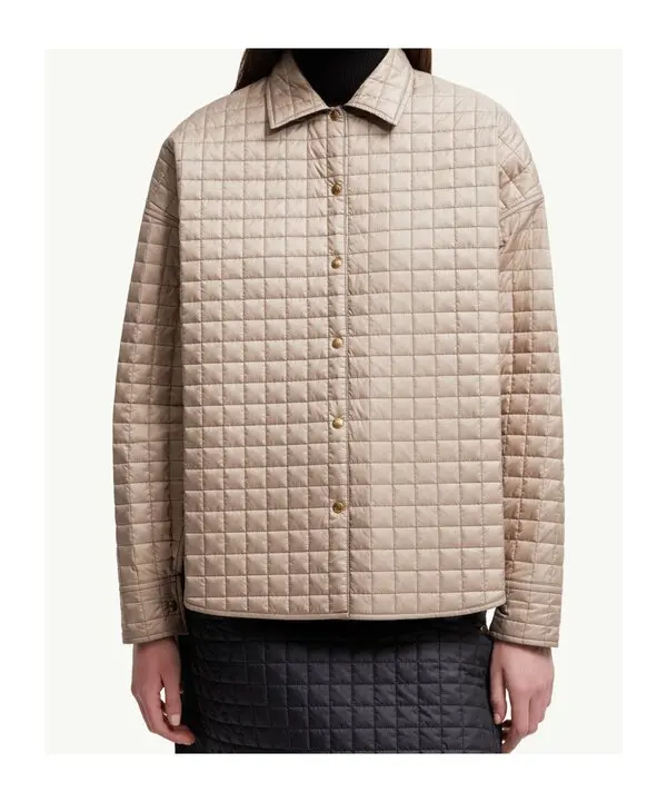 Moncler Square-quilted Reversible Padded Shirt