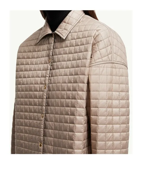 Moncler Square-quilted Reversible Padded Shirt