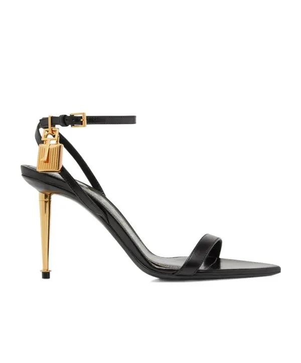 TOM FORD Padlock Pointy Sandals