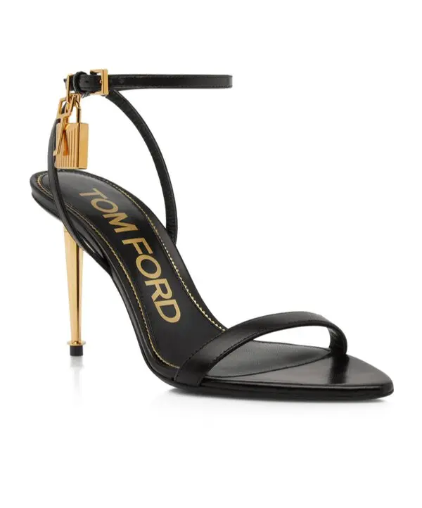 TOM FORD Padlock Pointy Sandals
