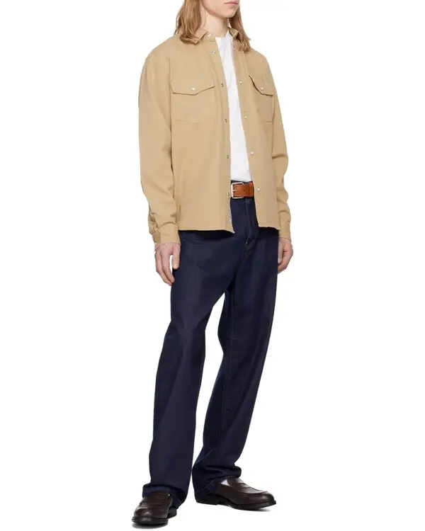 Carhartt Work In Progress Logo Patch Wide Leg Jeans