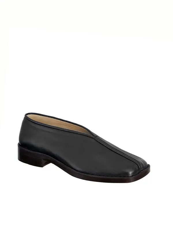LEMAIRE Square Toe Slip-on Loafers