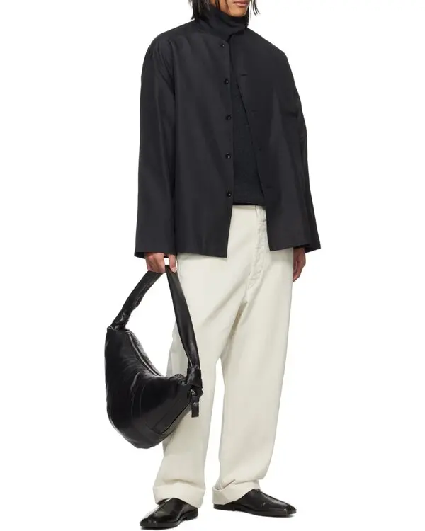 LEMAIRE Square Toe Slip-on Loafers