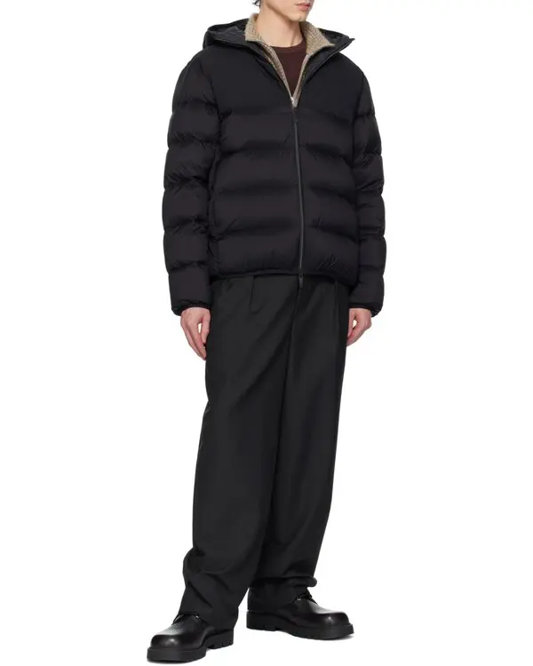 Moncler Vermount Zip-up Hooded Puffer Jacket