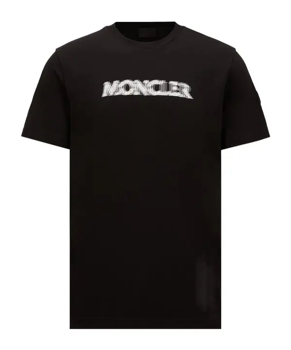 Moncler Logo Printed Crewneck T-shirt