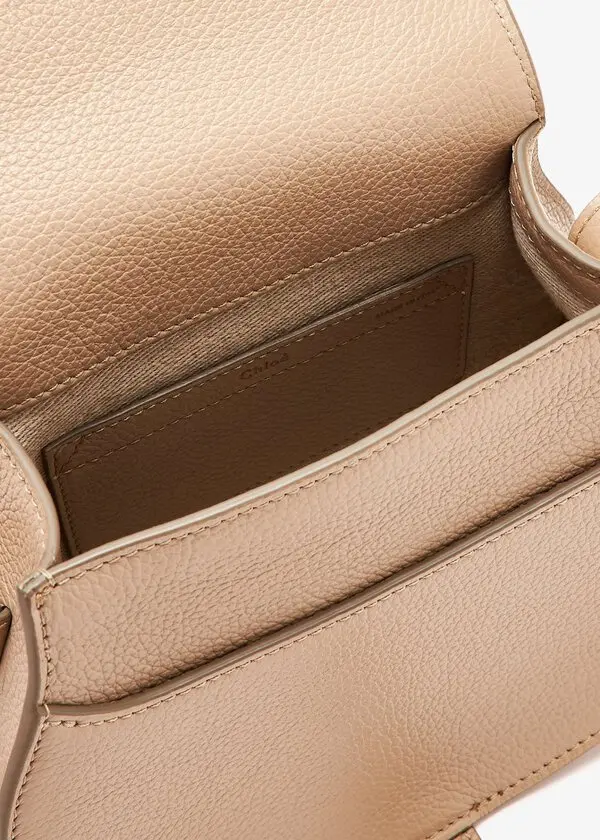 Chloé Marcie Small Crossbody Bag - Taupe