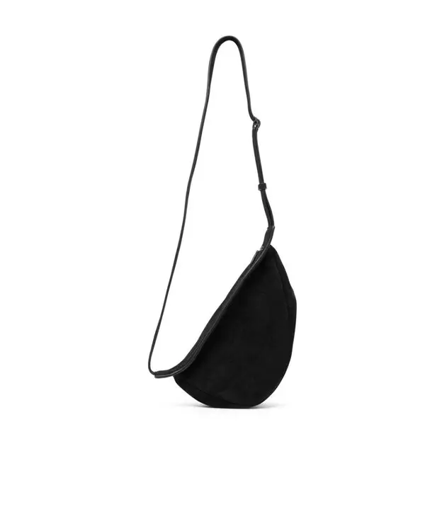 THE ROW Suede Slouchy Banana Shoulder Bag