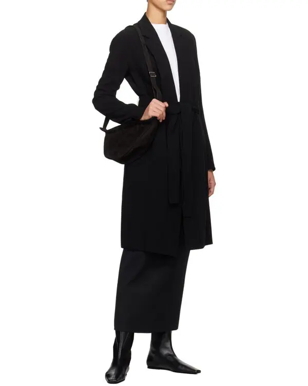 THE ROW Suede Slouchy Banana Shoulder Bag