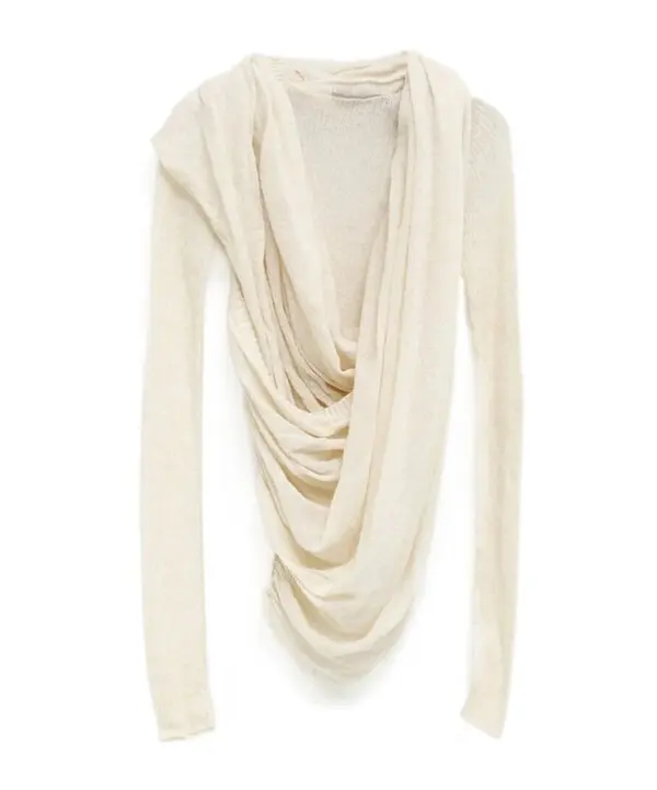 Paloma Wool Cowl-effect Knitted Top