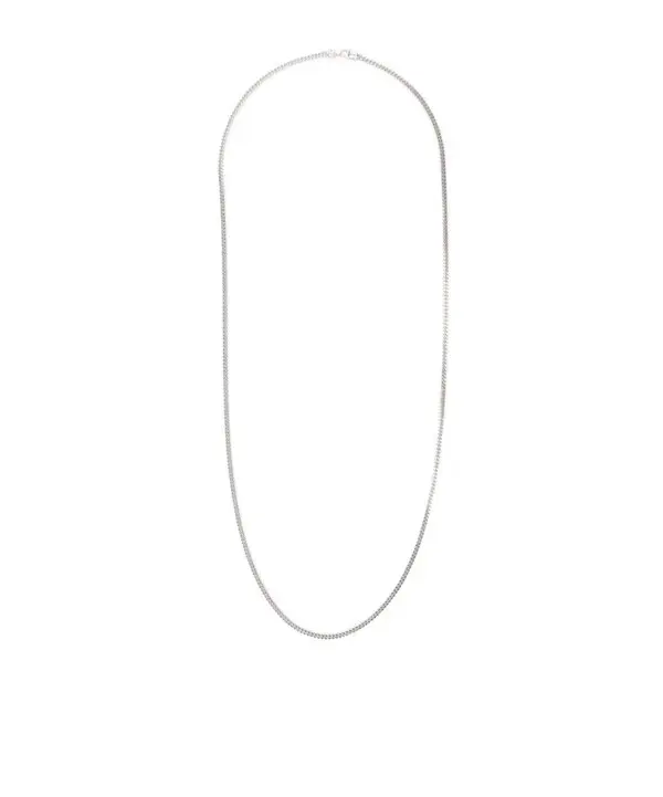 Tom Wood Curb Chain M Satin Necklace