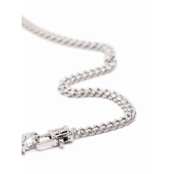 Tom Wood Curb Chain M Satin Necklace