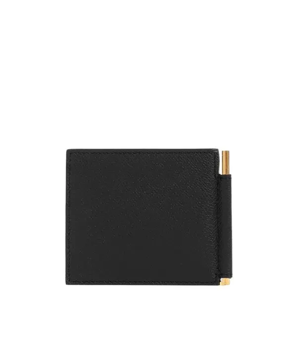 TOM FORD Logo Plaque Bi-fold Cardholder