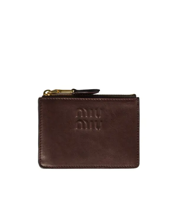 Miu Miu Nappa Leather Card Holder