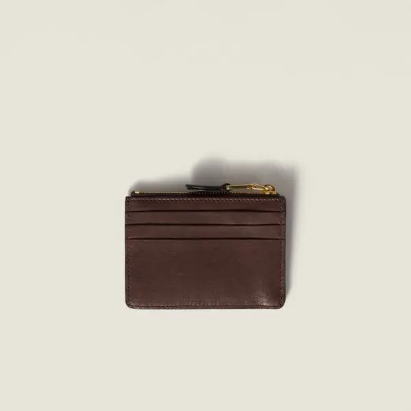 Miu Miu Nappa Leather Card Holder